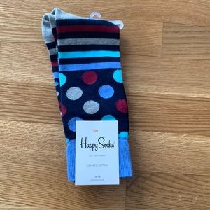 Happy Socks | Underwear & Socks | Nwt Mens Happy Socks Dots And Stripes ...